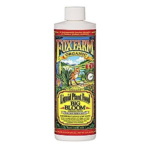 Fox Farm FX14091 Big Bloom Liquid Concentrate Fertilizer, 1-Pint, White