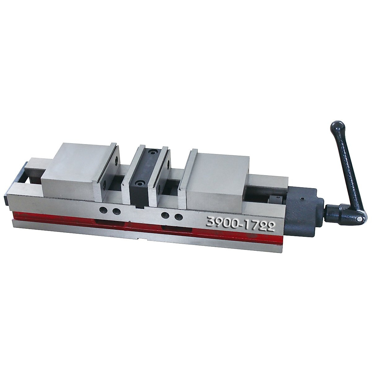 HHIP 3900-1722 Twin Lock CNC Milling Vise, 4" Jaw Width (Pack of 1)