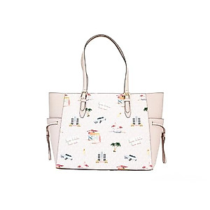 Michael Kors Gilly Large Jet Set Drawstring Top Zip Tote (Light Powder Blush Miami)