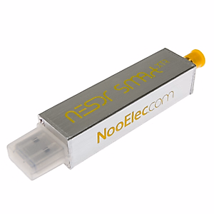 Nooelec NESDR Smart XTR HF Bundle: 300Hz-2.3GHz Software Defined Radio Set for LF/HF/UHF/VHF. Includes NESDR Smart XTR RTL-SDR, Ham It Up Plus v2 Upconverter, 3 Antennas, Balun, Adapters