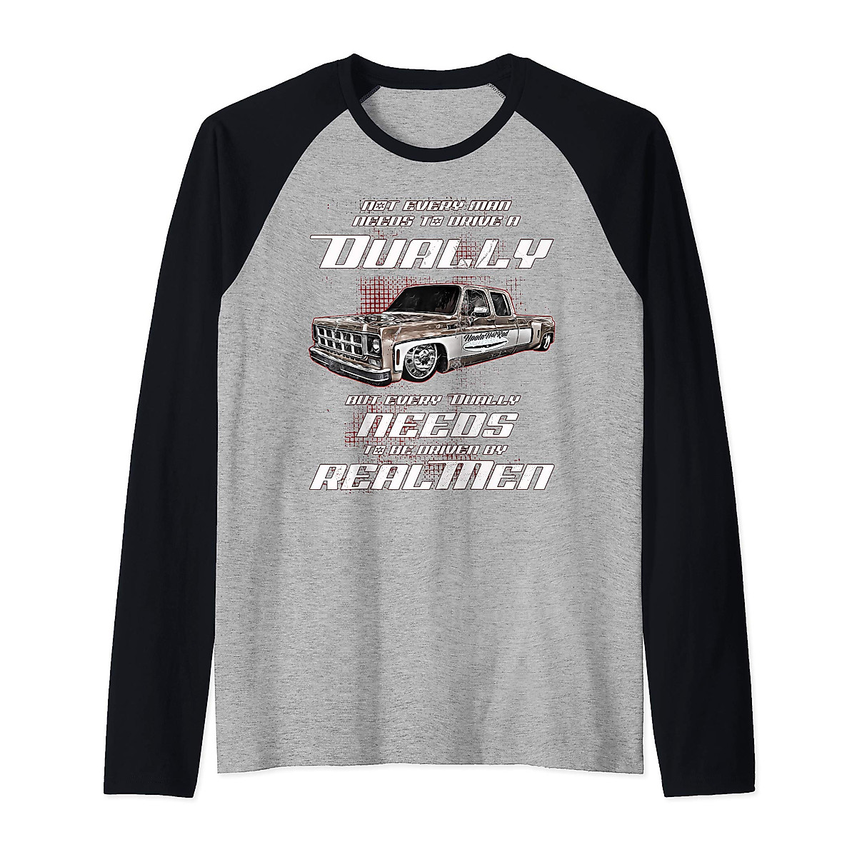 Dually Squarebody Truck,Suburban,Blazer,Silverado,K5,Jimmy Raglan Baseball Tee