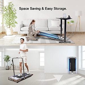 Treadmills for Home Under Desk Treadmill for Walking Running 2 in 1 Folding Treadmill for Home Office Use Flat Walking Pad Egofit WalkPad Plus F1T