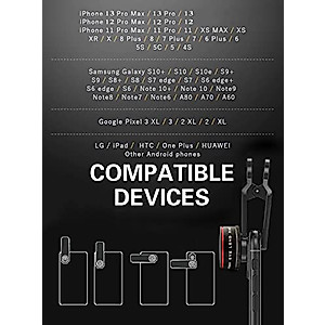 Phone Camera Lens, Clip on Cell HD Phone Fisheye Lens kit, 235° Fisheye Lens ，for Most iPhone Android Samsung Phones and Smartphones