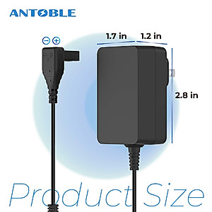 ANTOBLE 12.6V Charger Compatible with Aiper Seagull 1000 600 Smart Pool Cleaner Power Adapter Cord Replacement Parts Pool Vacuum Power Supply for Aiper HJ1103J Automatic Robotic Vac Cleaner Charger