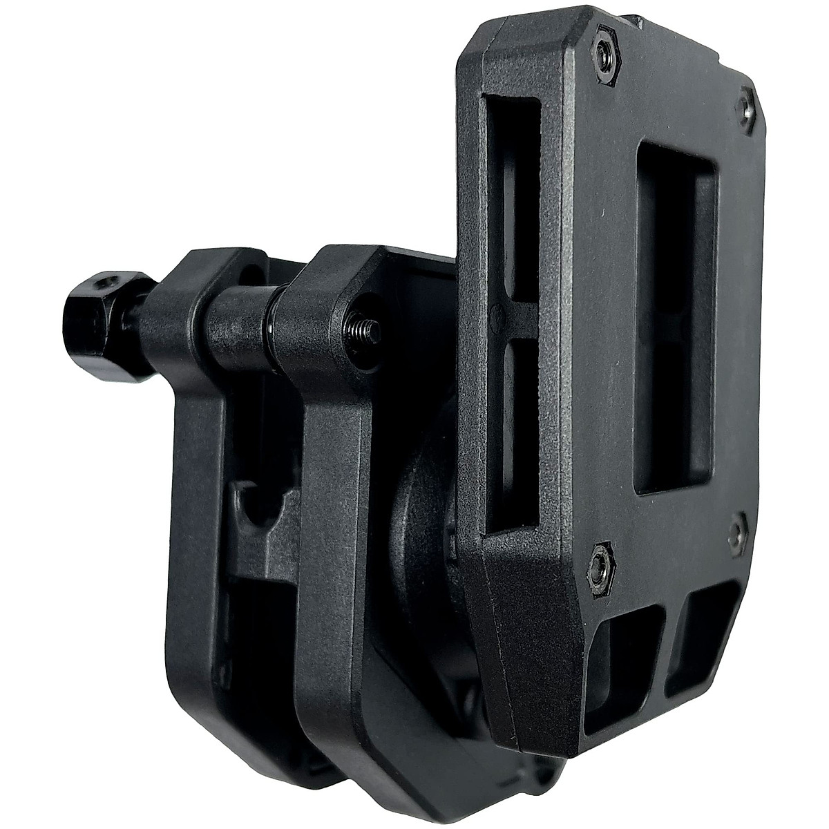 Black Scorpion Gear Ambidextrous Single/Double Stack Competition Magazine Pouch (Black)