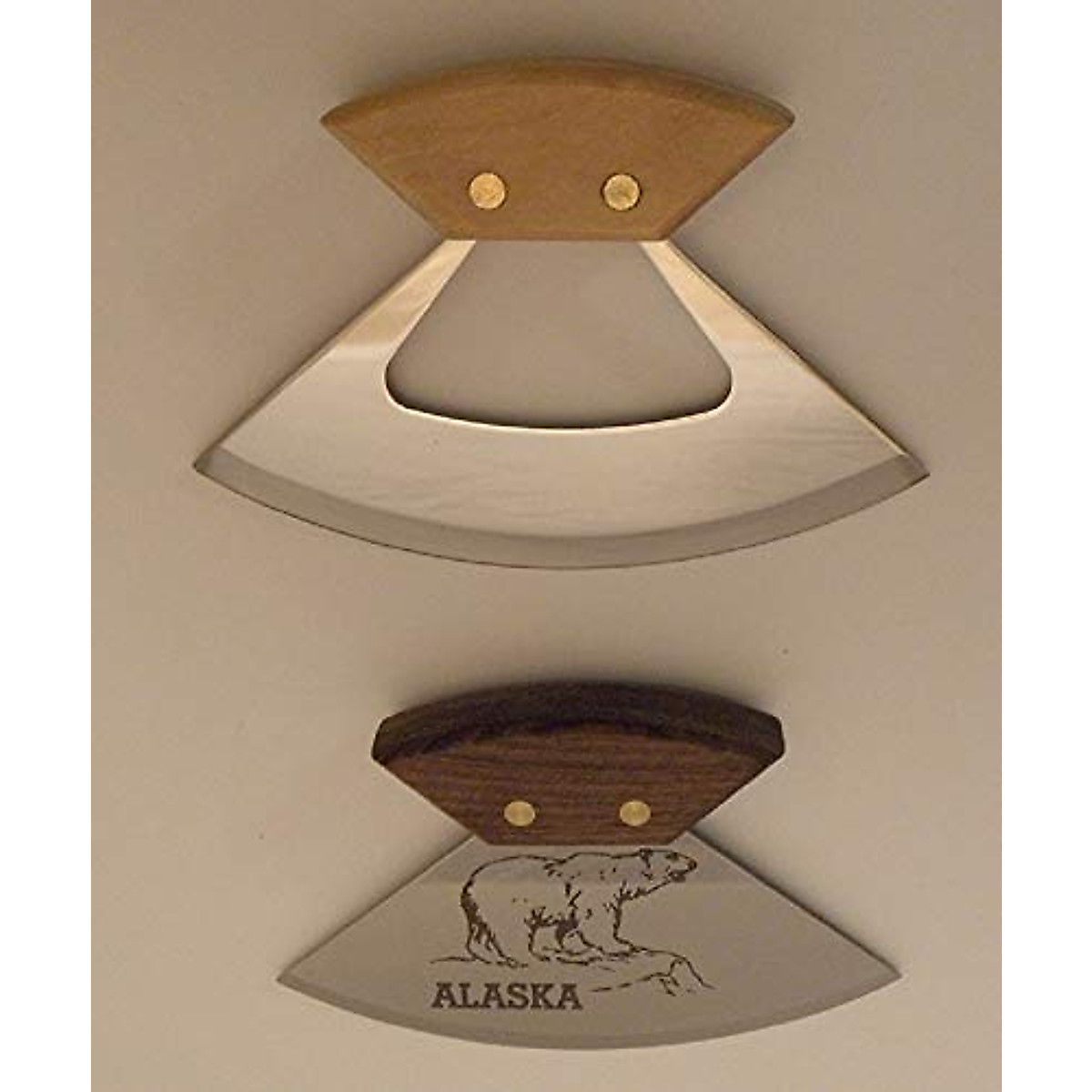 Genuine Leather Ulu Knife Quality Sheath Dark - For 6" Knife