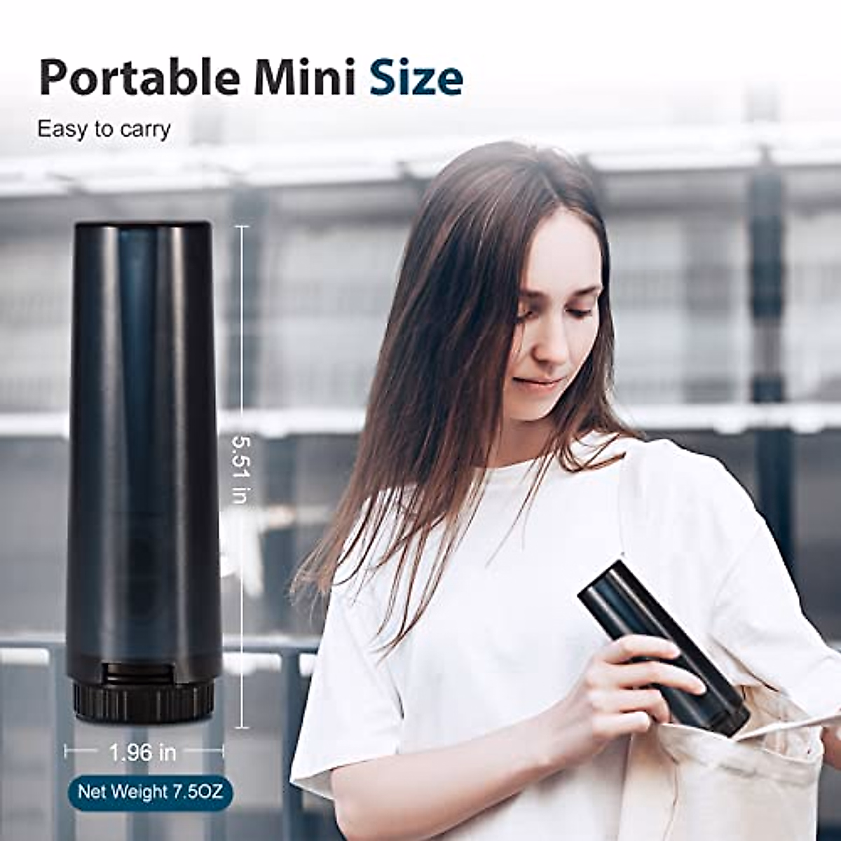 Portable Travel Bidet Electric Mini Atomizer with USB Cable Charging is Used for Soothing Postpartum Care Perineal Personal Cleaning