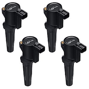 BDFHYK DG504 Ignition Coils Compatible with Escape Focus Transit Connect Mazda Mercury L4 2.0L 2.3L（4 Pack）Replacement for FD505 DG501 DG541 DG507
