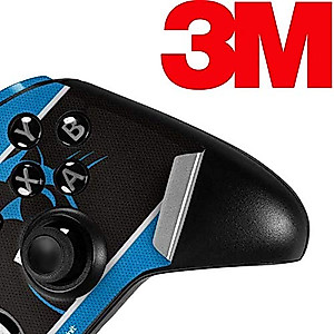 Skinit Decal Gaming Skin Compatible with Xbox One Elite Controller - Officially Licensed NFL Carolina Panthers Zone Block Design