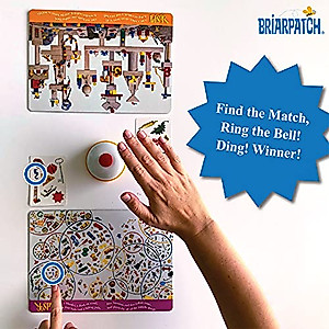 Briarpatch I SPY Eagle Eye Find-It Game - Sharpen Your Senses with Fast, Furious, and Fun Matching! | Includes 30 Double-Sided Cards, 4 Game Boards, and a Bell | For 2 to 4 Players, Ages 5 and Above
