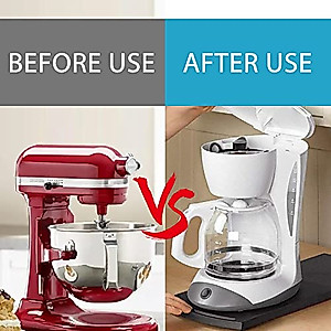 Diteje Kitchen Appliance Sliding Tray,Appliances Slider,Kitchen Moving Caddy Storage Holder Board for Coffee Makers,Aid Mixer,Blender,Toaster,Pot,Air Fryer