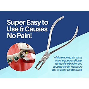 ARTMAN INSTRUMENTS Braces Removal Tool Orthodontic Bracket Removing Pliers Medical Grade Stainless Steel, Autoclavable, Easy Braces Removing Tool