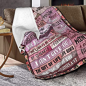 S SETEOSIR Niece Gifts from Auntie Throw Blanket to My Niece from Aunt Birthday Gifts Ultra-Soft Micro 50"x60"