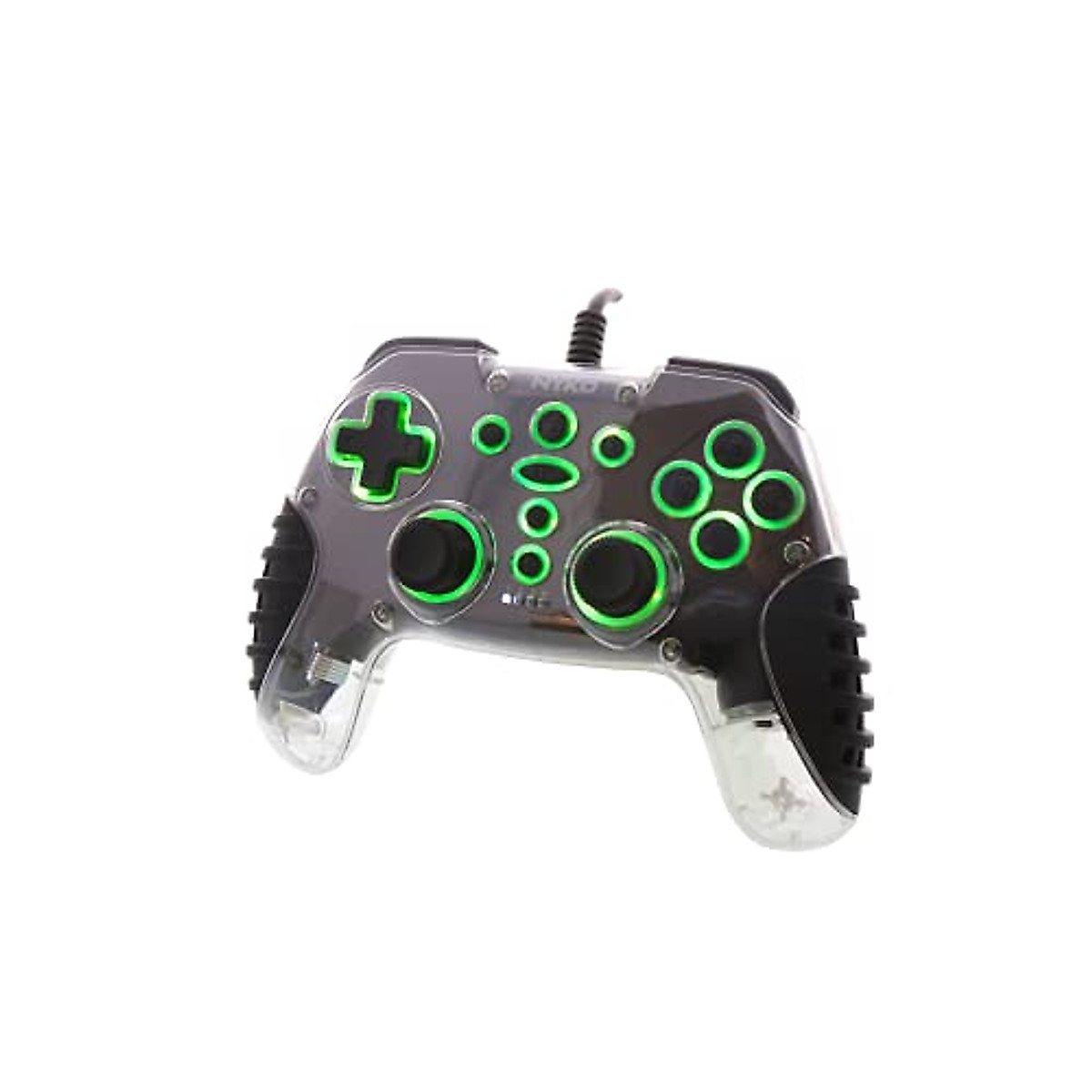 Nyko Air Glow Controller for PlayStation 4 - LED Light Show and Hand Cooling Fan - Wired 10Ft Cable - PlayStation 4