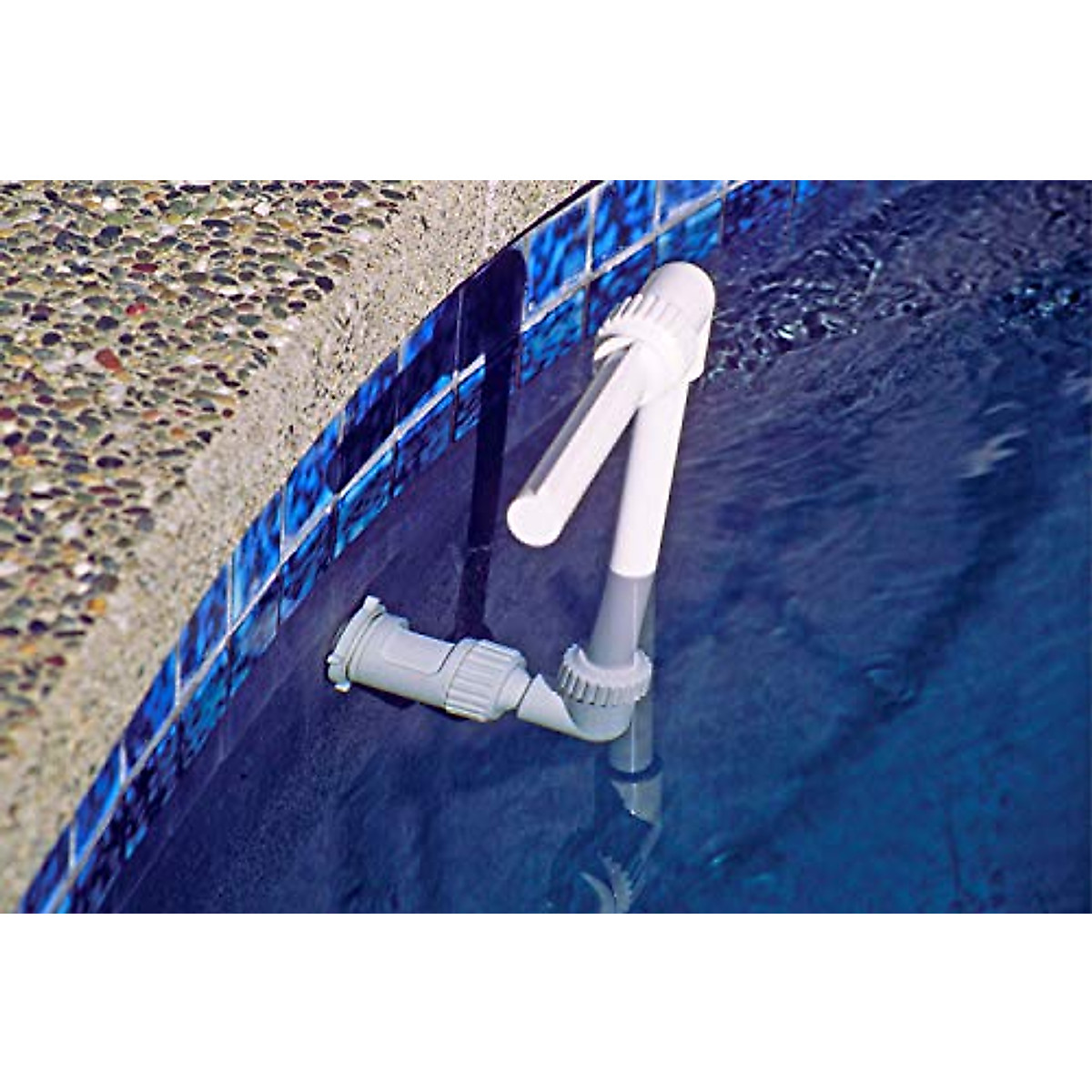 Poolmaster 54507 Spa and Swimming Pool Waterfall Fountain, For Pools with 1.5-Inch Threaded Return Fitting