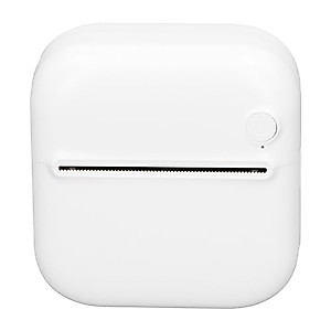 ANGGREK Mini Printer, Multifunctional Thermal Printing Technology Portable Fast Connection Mini Pocket Printer for Home