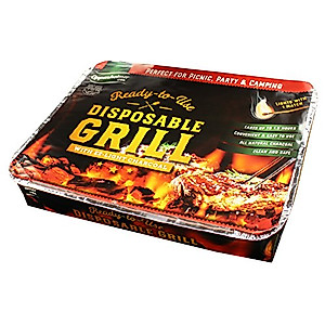 Oppenheimer USA Disposable Charcoal Grill On-The-Go Ready to Use Easy to Light Kosher (2)