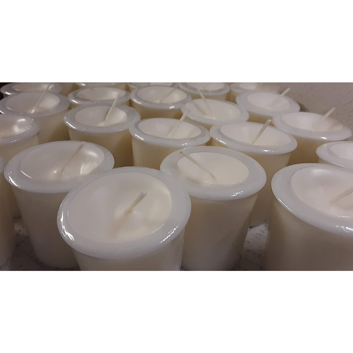 24 Pack 2 oz Unscented(no Candle Fragrance Added) Soy Votives