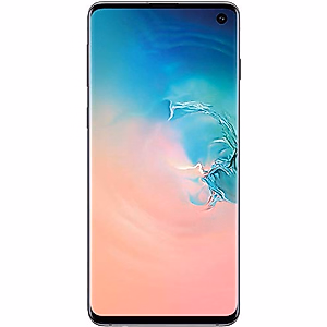SAMSUNG Galaxy S10 (128GB, 8GB) 6.1" AMOLED, Snapdragon 855, IP68 Water Resistant, Global 4G LTE (GSM + CDMA) T-Mobile Unlocked (AT&T, Verizon, Sprint, Metro) SM-G973U (Prism White)