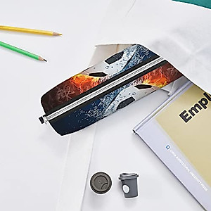 Jiamian Soccer Ball Pencil Case Pencil Holder Bag Pen Box Pouch Stationery Cosmetic Bag