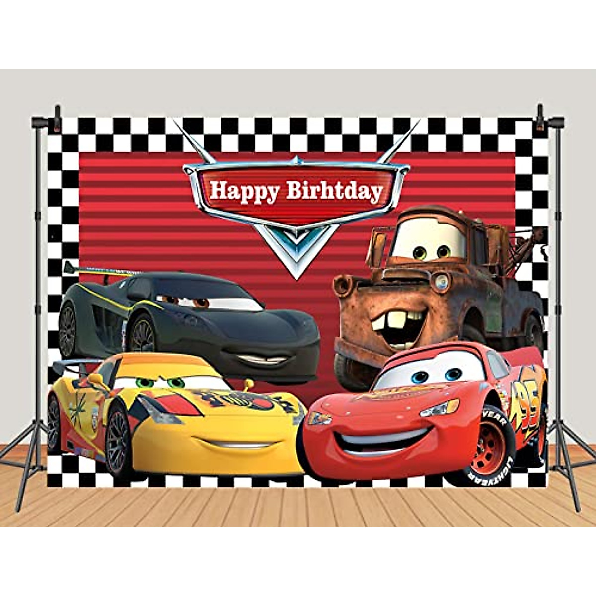 8x6ft Cars Photography Backdrop Children Boys Birthday Party Background Baby Show Photo Booth Studio Props