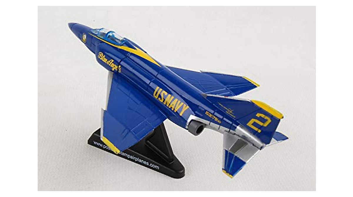 Daron Postage Stamp F4 Phantom II Model - Blue Angels