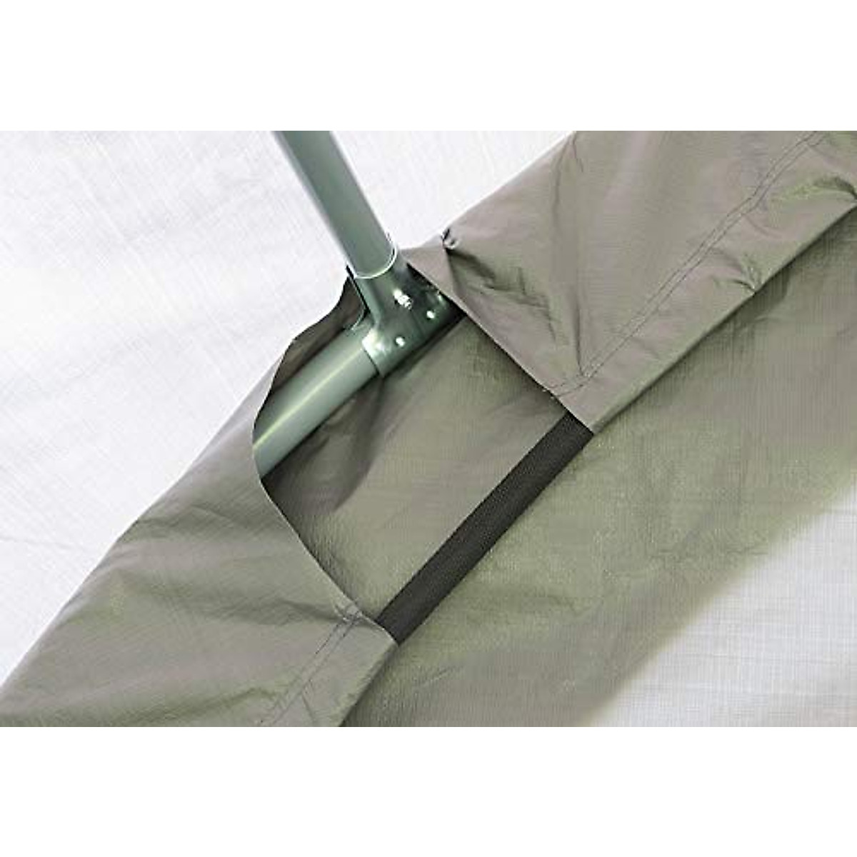 walnest Large Heavy Duty Carport Car Canopy Portable Garage Car Canopy Boat Shelter Tent for Party, Wedding, Garden Storage Grey, Round Top Style Portable 10 x 10 x 8 ft