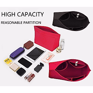 bag organizer insert for Longchamp Le Pliage goyard bag handbag organizers 1028beige-L