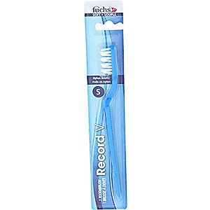 Fuchs Adult Soft Record V Nylon Bristle Toothbrush
