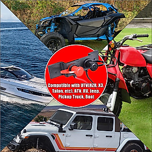 Goldfire UTV Battery Jump Post Starter for Can Am X3, Jump Start Terminals Relocation Kit Remote Battery Charging Tool Jumper Terminals Work for UTV ATV Car Trucks RV Tractor Mower Diesel Boat