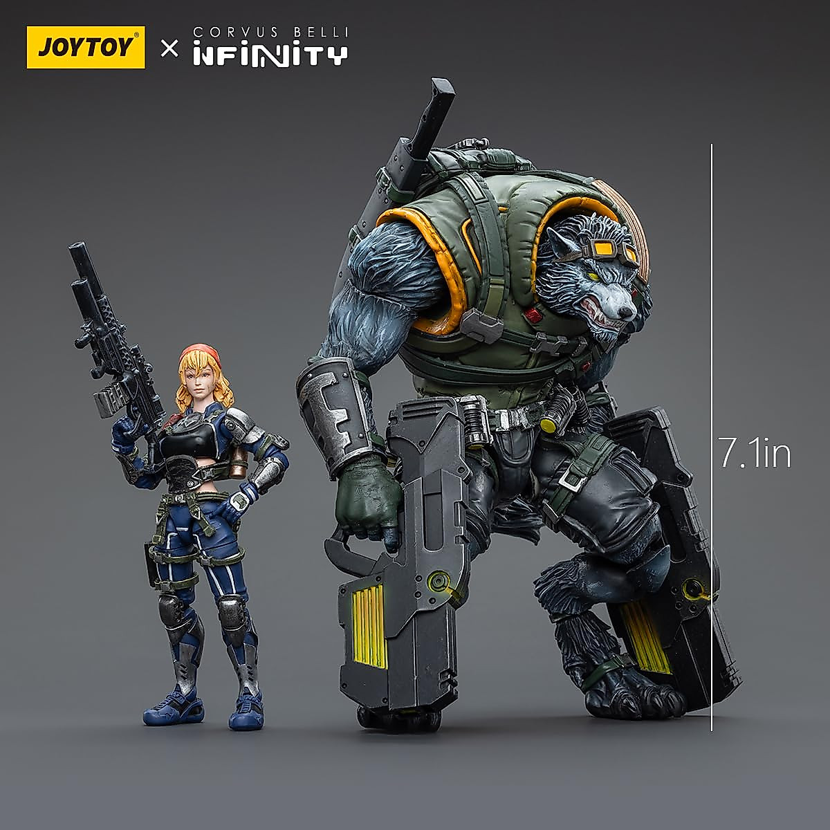 JOYTOY 1/18 Action Figure Infinity Model Figures Mecha Ariadna Equipe Mirage-5