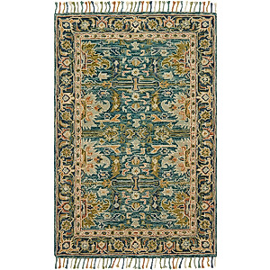 Loloi Zharah Blue/Navy 5'-0" x 7'-6" Area Rug