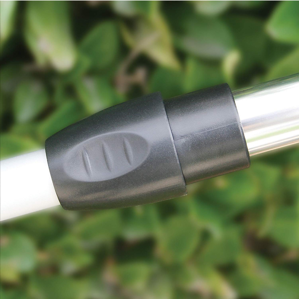 Carrand 93089 Flow-Thru 10" Wash Brush with 68" Aluminum Extension Pole , Black