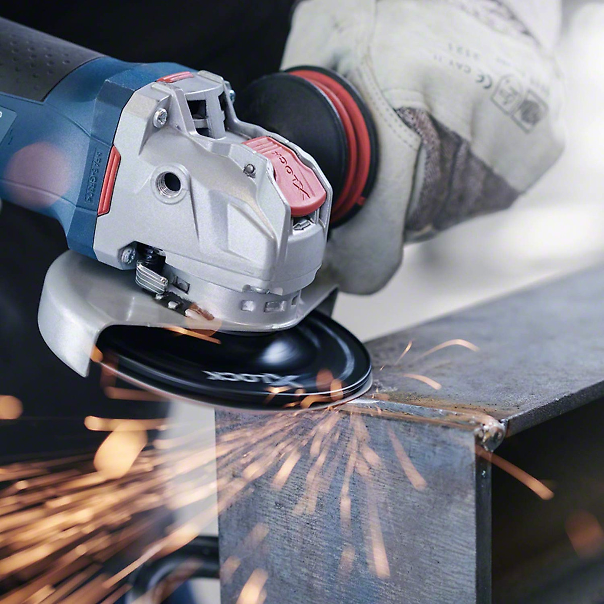 Bosch Professional 1x Fibre Sanding Disc R780 Best for Metal and Inox (X-LOCK, Ø 125 mm, Grit 60, Accessories for Angle Grinders)