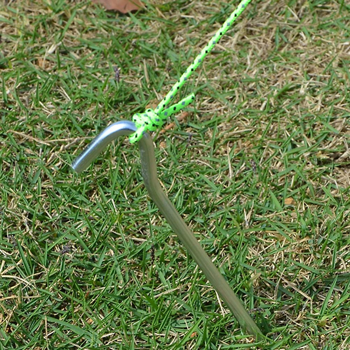 BESPORTBLE 12pcs Tent Pegs Canopy Pegs Anchor Tent Peg Large Tent Stakes Camping Stake Long Tent Stakes Camping Safety Stakes Heavy Tents Awning Rope Fixing Nails Shade Safety Pile