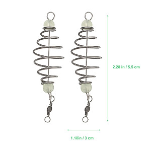 BESPORTBLE Fishing Tools Tackle Fishing Baits 12pcs Fishing Bait Fishing Bait baits Bait Cage Fishing Lure Carp Bait Fishing Tools Fishing Tool