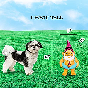 Garden Gnomes Galore Beach Gnomes - Pool Decorations Outdoor Pool Decor - Garden Gnomes Outdoor Funny Garden Gnomes - Gnomes Decorations for Yard Gnome - Poolside Decor Pool Area Decorations Outdoor