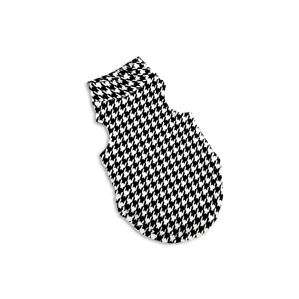 Classic Houndstooth Dog Fleece Coat, Winter Dog Coat, Dog Fleece Jacket, Winter Dog Clothes, Fits Dogs XS to 5XL (S 7-10 lbs)