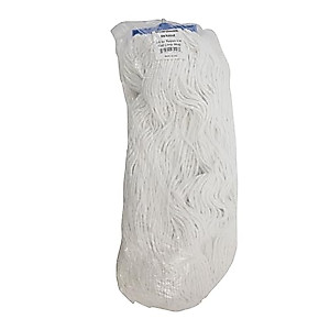 Boardwalk BWK824R 24 oz. Lie-Flat Rayon Fiber Mop Head - White (12/Carton)