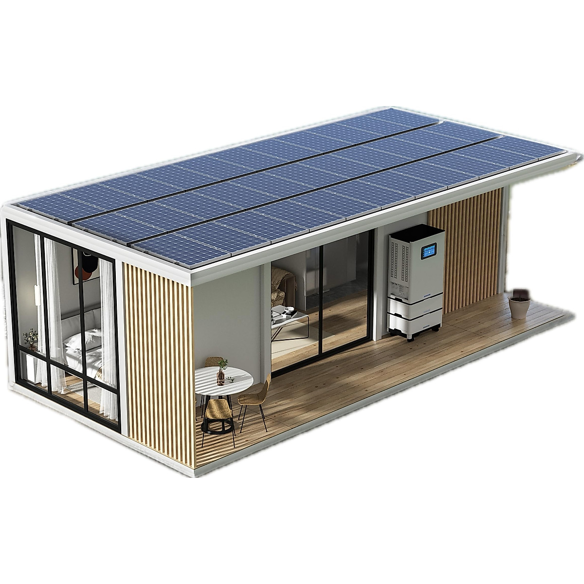 Carbon Home, Mobile Home, Expandable Home, Portable Prefabricated Tiny Home, Container Home, with The Option of (L30ft*W15ft*H10ft) Luxury House.