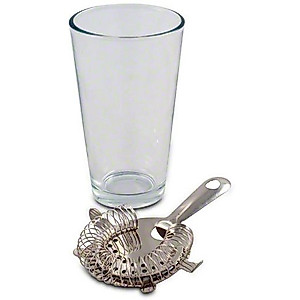 American Metalcraft S209 4-Prong Stainless Steel Bar Cocktail Strainer, 5.75", Silver