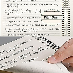 GZTFPQ 2 Pack College Ruled Notebook, Soft Yellow Cover Spiral Notebook, Memo Notepad Sketchbook, Students Office Business Diary Spiral Book Journal,120 Pages, 60 Sheets.