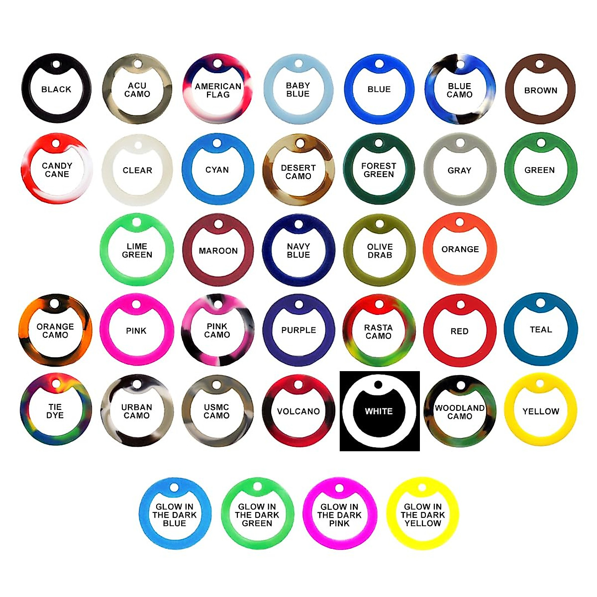 Canada Flag Military Dog Tag Necklace, Custom Printed & Personalized