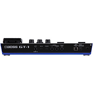 BOSS GT-1 Guitar Effects Processor Bundle with AC Adapter, Instrument Cable, Patch Cable, and Picks