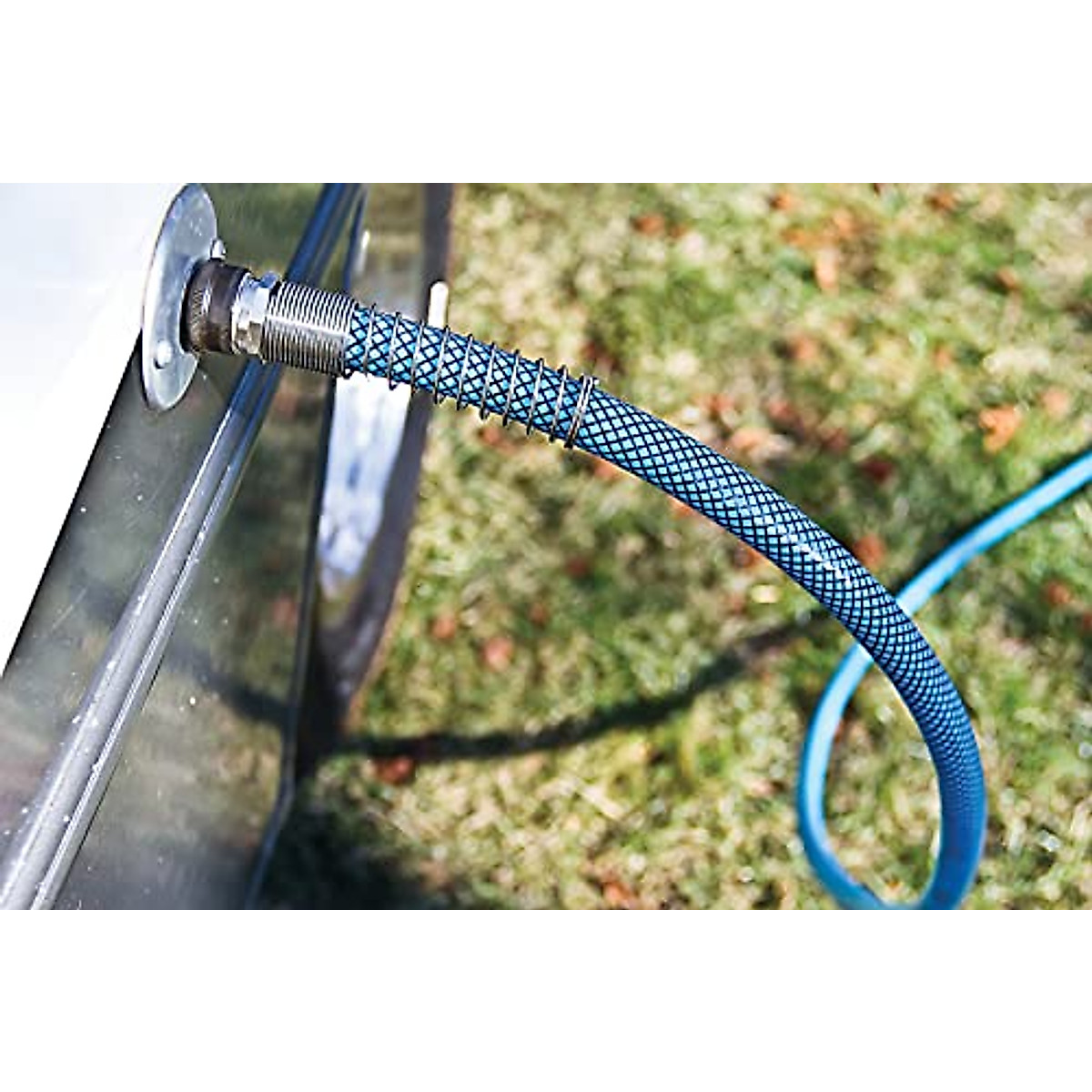 Camco TastePURE 25-Foot Premium Drinking Water Hose | Features a No-Kink Heavy-Duty Design with Machined Fittings for Extra Strength, 5/8” ID, and is Lead-Free, BPA-Free, and Phthalate-Free (22833)