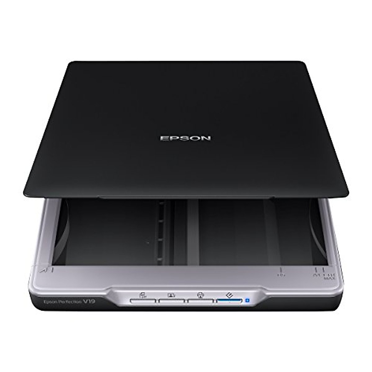 Epson Perfection V19 Color Photo & Document Scanner with scan-to-cloud & 4800 dpi optical resolution , Black