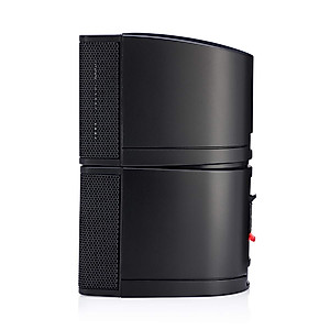 Pure Resonance Audio MC2.5B Dual 2.5” Swiveling Surround Sound Mini Cube Speaker (Pair, Black) (Without Brackets)