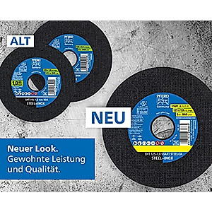PFERD 69120939 Trennscheibe 1,0 mm Box Cutting disc, Trennscheiben 125 x 1,0 x 22,23 mm