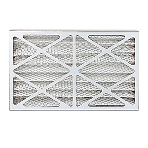 Filterbuy 16x25x4 Air Filter MERV 8 Dust Defense (2-Pack), Pleated HVAC AC Furnace Air Filters Replacement (Actual Size: 15.38 x 24.38 x 3.63 Inches)