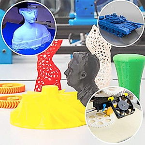 PRILINE PLA 1.75 3D Printer Filament, Dimensional Accuracy +/-0.03 mm, 1kg Spool,White